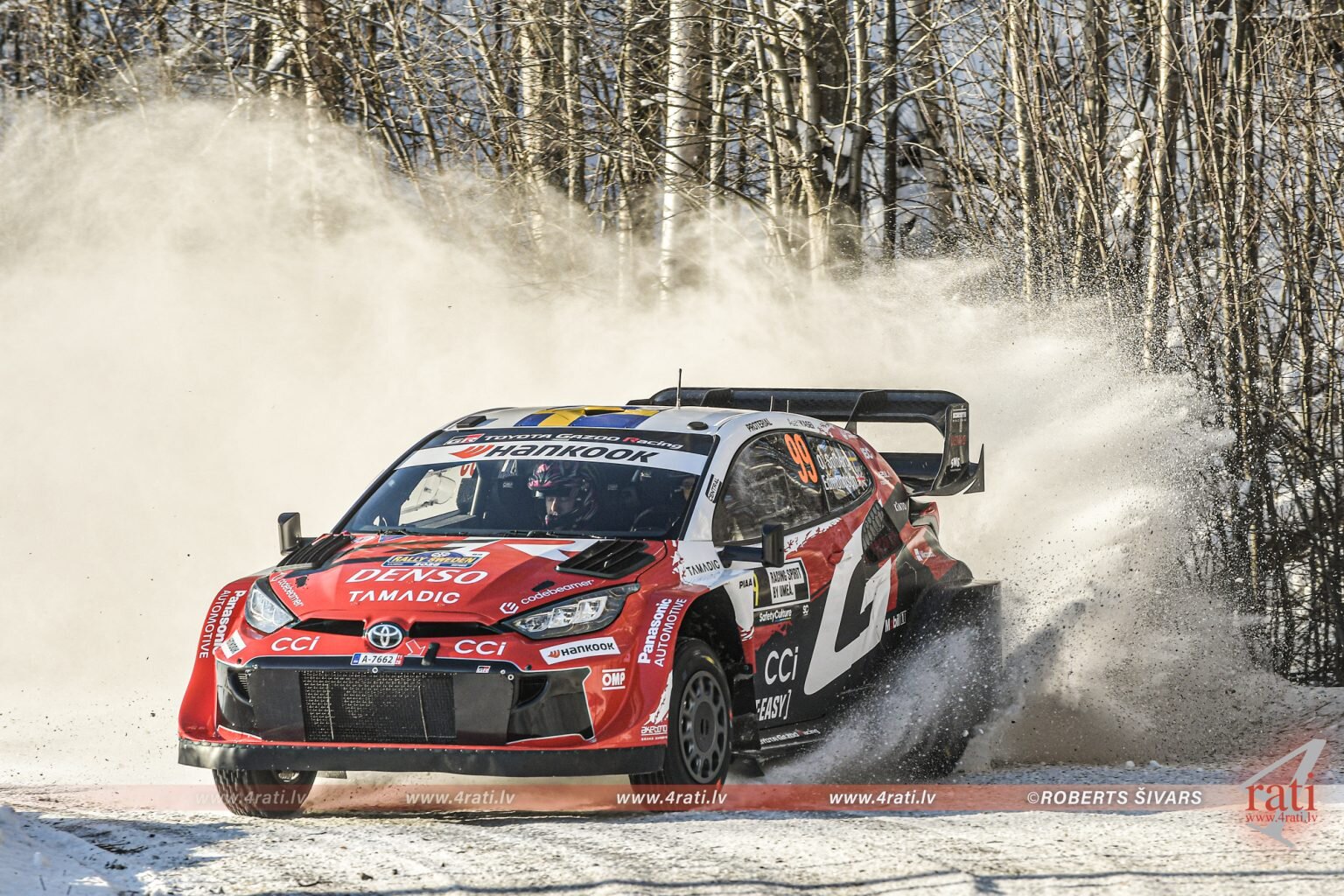 Rally Sweden - Shakedown un servisa parks (Foto: Roberts Šivars) - 4rati.lv